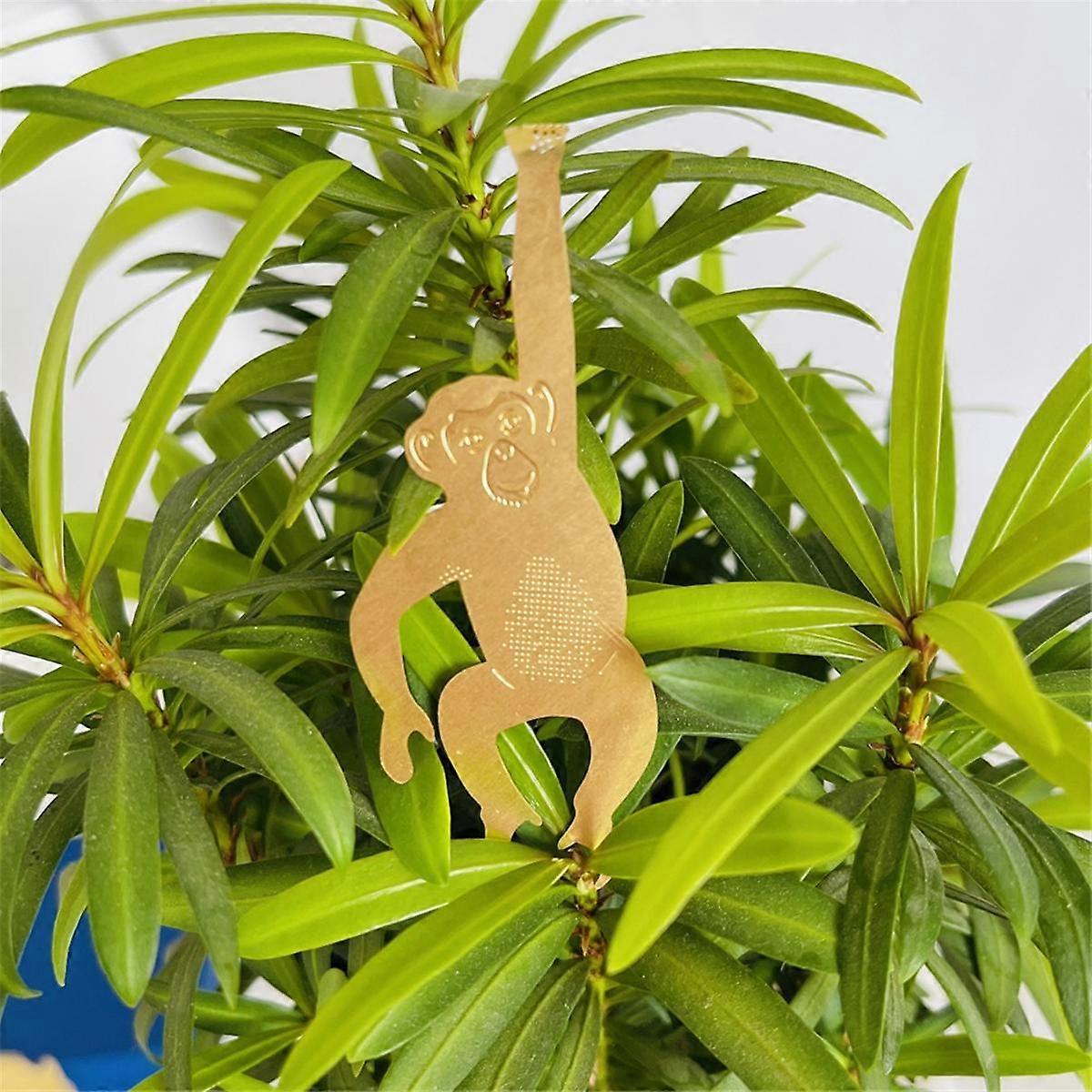 Potted Plant Animal Decoration Simulation of Animals Metal Sculpture ...