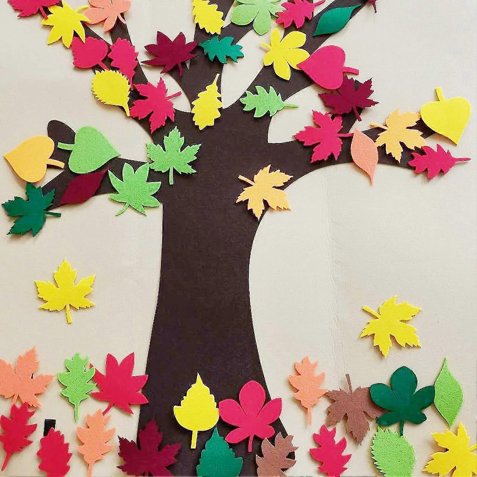 Autumn Leaf Ornaments DIY Multifunction Crafts For Kids Classroom ...