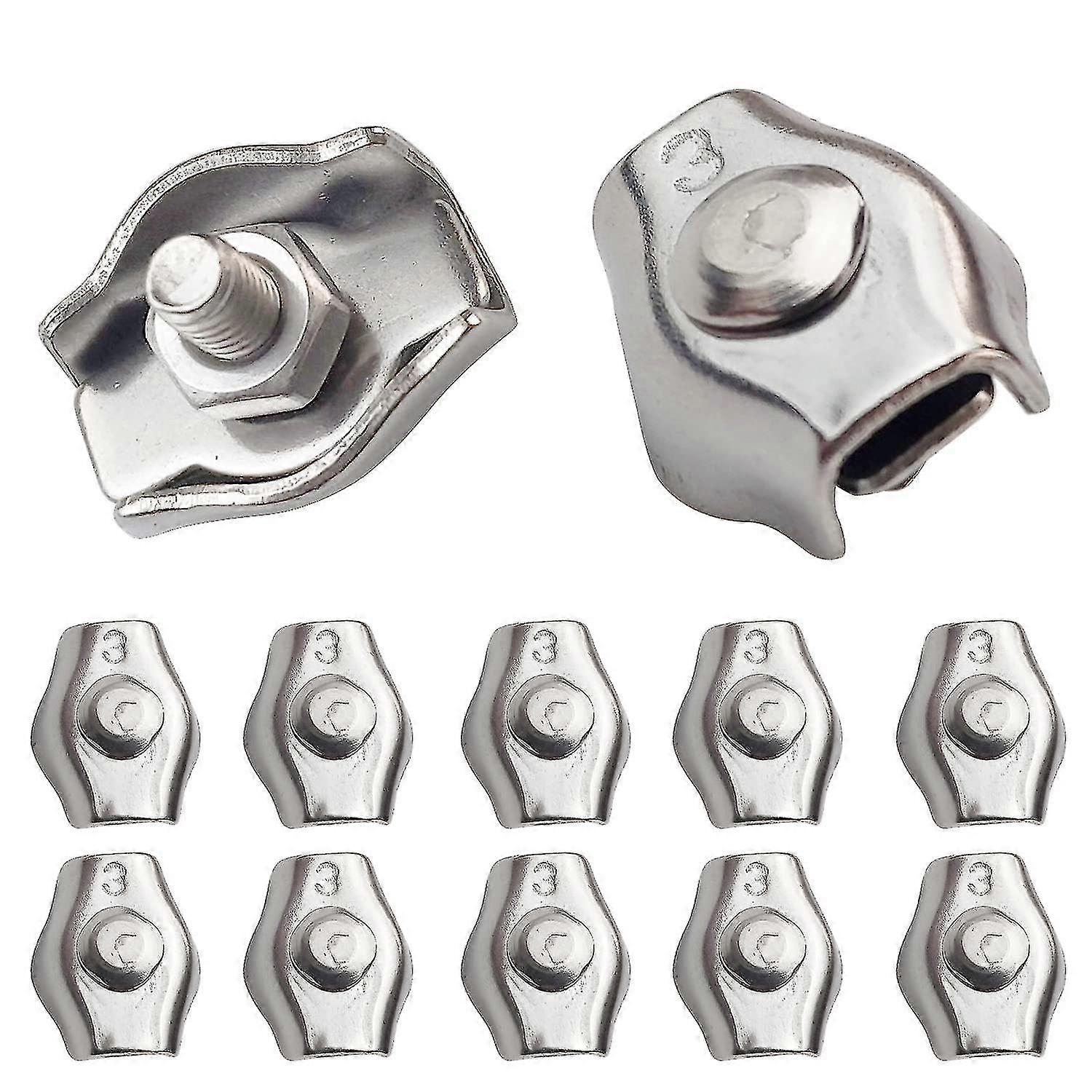 M3 Single Wire Rope Clip Wire Rope Clamps Adjustable Wire Clamps For ...