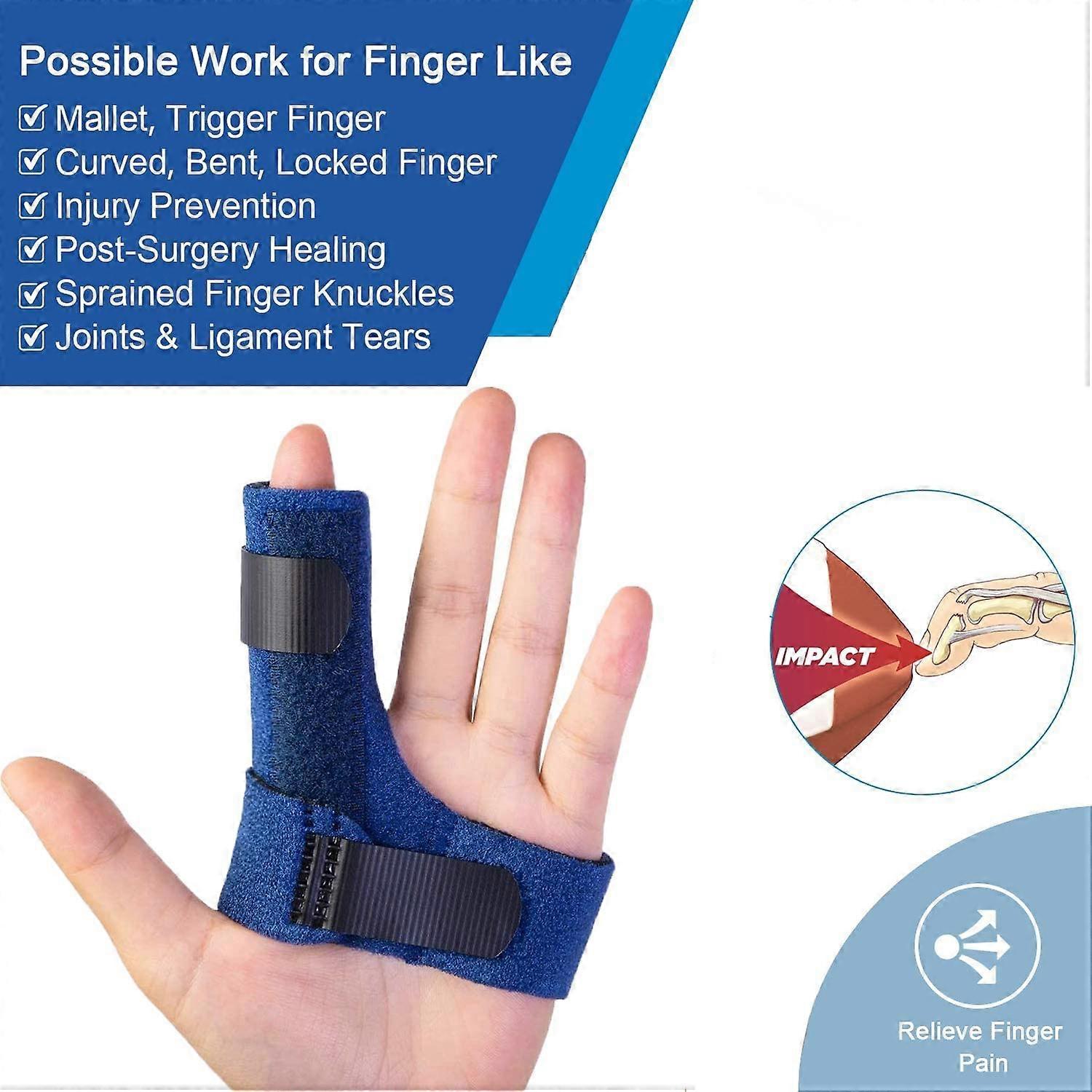 Trigger Finger Splint, Adjustable Finger Splint for finger deformity ...