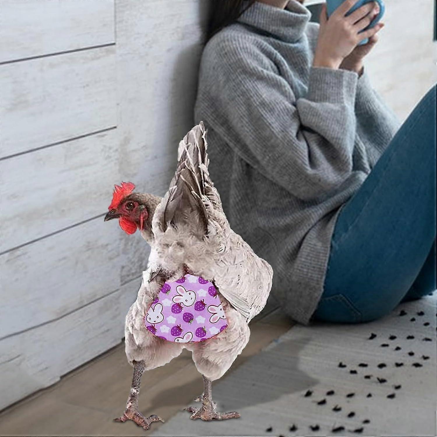 Bunny Diapers, Reusable Pet Chicken Diapers With Bow Tie, Washable Pet ...