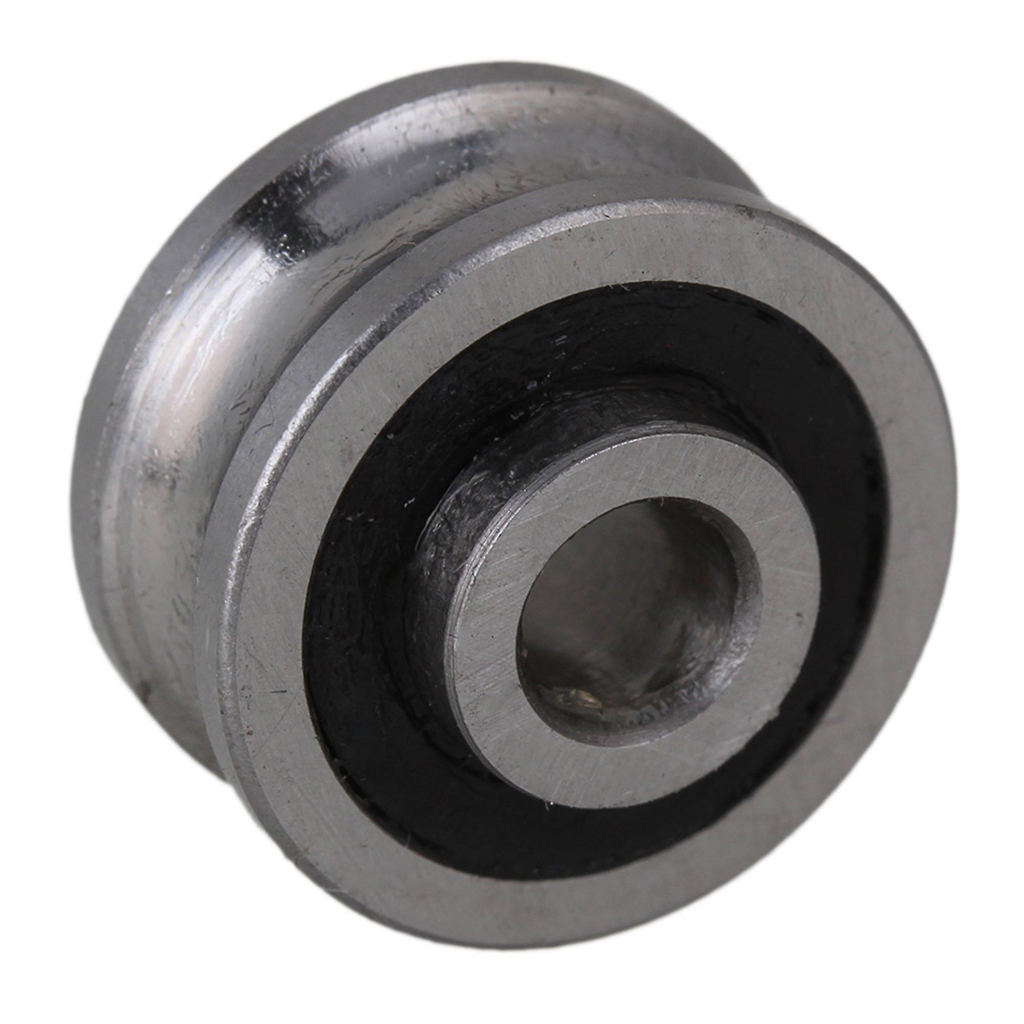 Pulleys, Blocks Sheaves 5 Pcs 5x17x8mm High Precision Sg15 U-groove ...