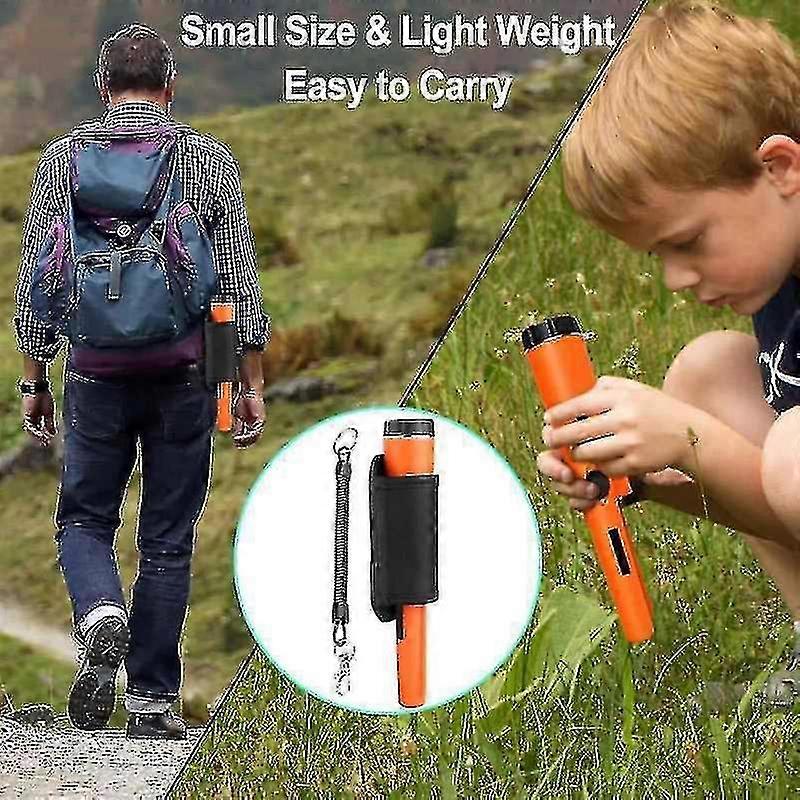 Handheld Metal Detector 360 Side Detection With Led Pinpoint Metal ...