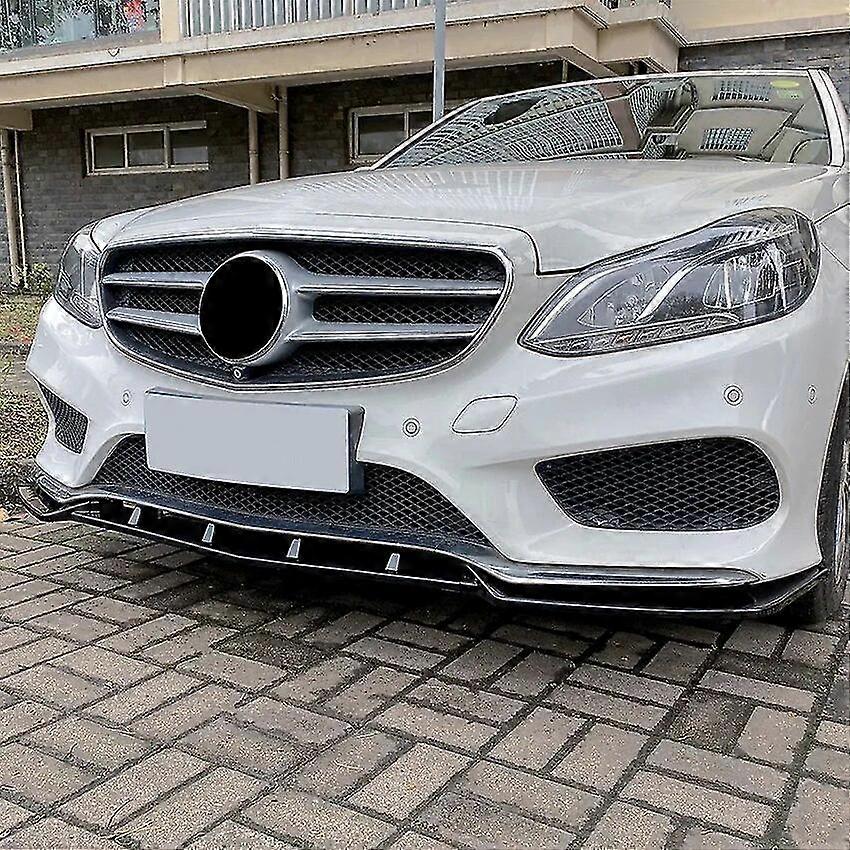 Front Bumper Lip Splitter Diffuser Body Kit For Mercedes E-Class W212 ...