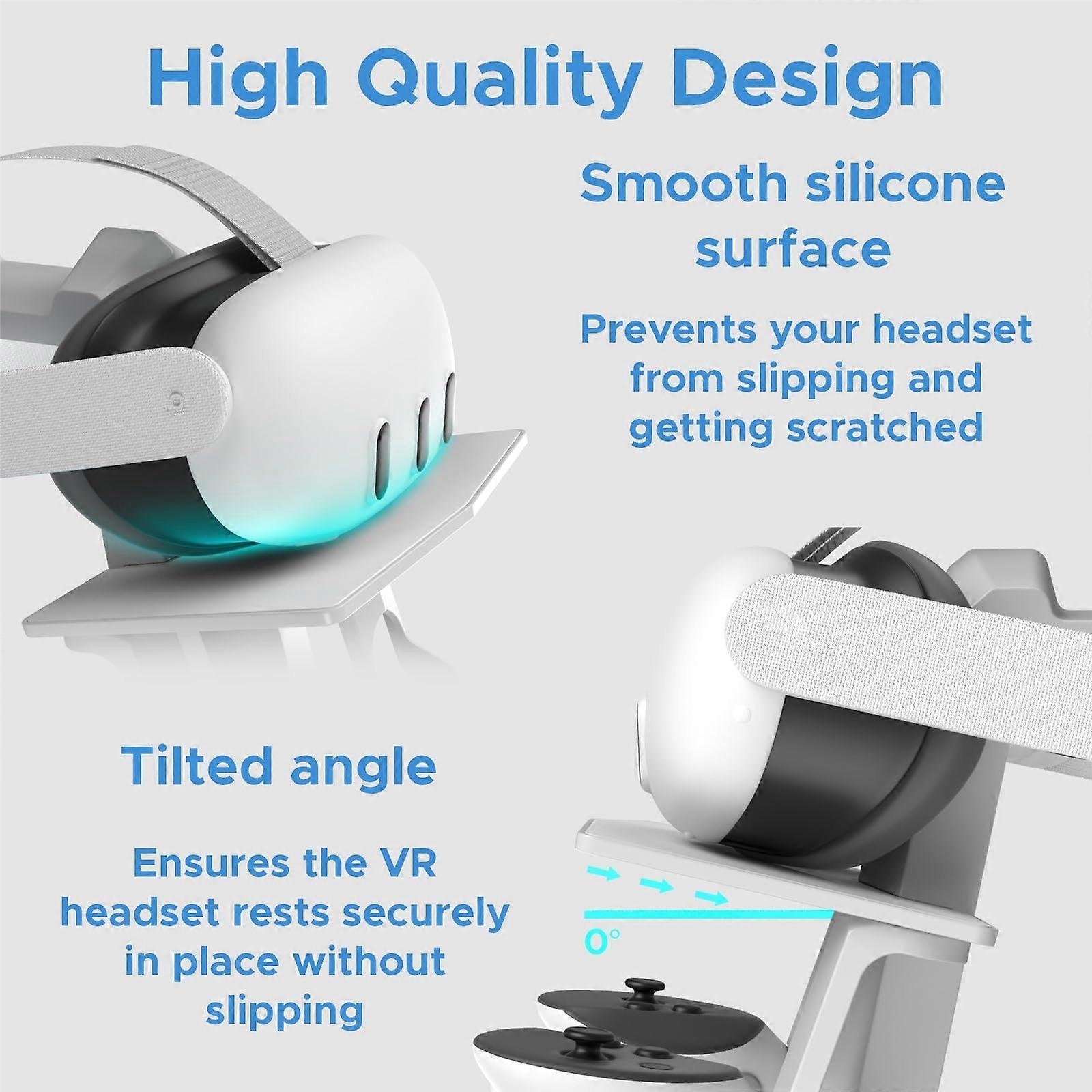 VR Headset Stand for Meta Quest 3 Oculus Quest 2 VR Mount Display ...