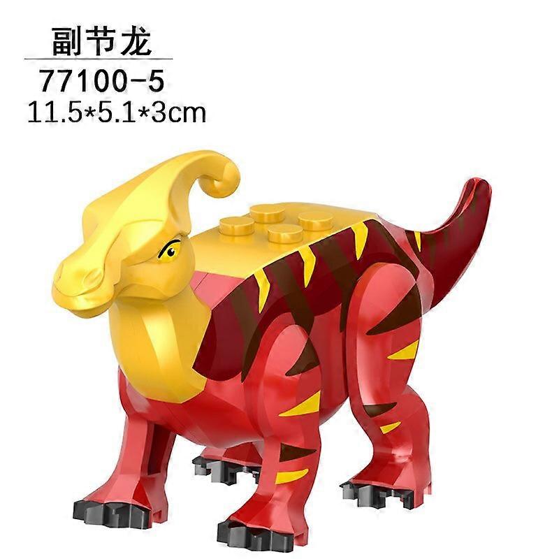 Assembled Block Toy Jurassic Mosasaurus Brutal Raptor Building Blocks ...