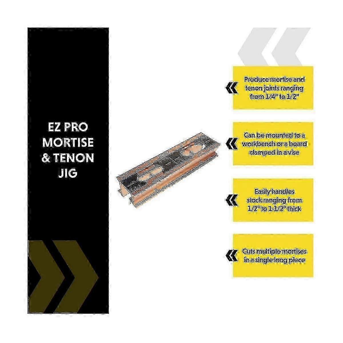 Mortise And Groove Fixture Slotting Locator Tenon Jig | Fruugo UK