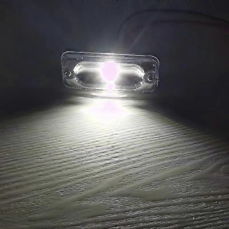 2pcs 24v Led White Clearance Lights For Daf Cf Heavy Truck Lorry Top ...