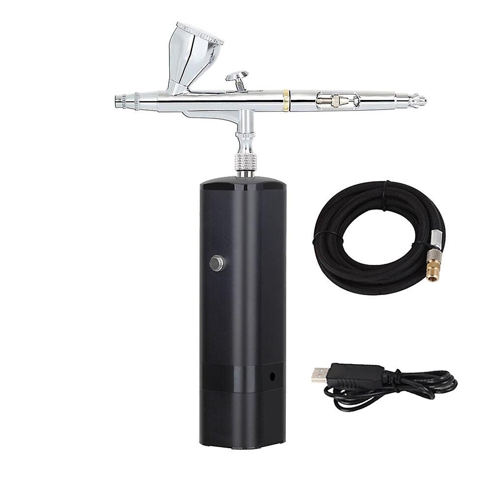 New version airbrush and pocket compressors with hose 0.3mm nozzle gun ...
