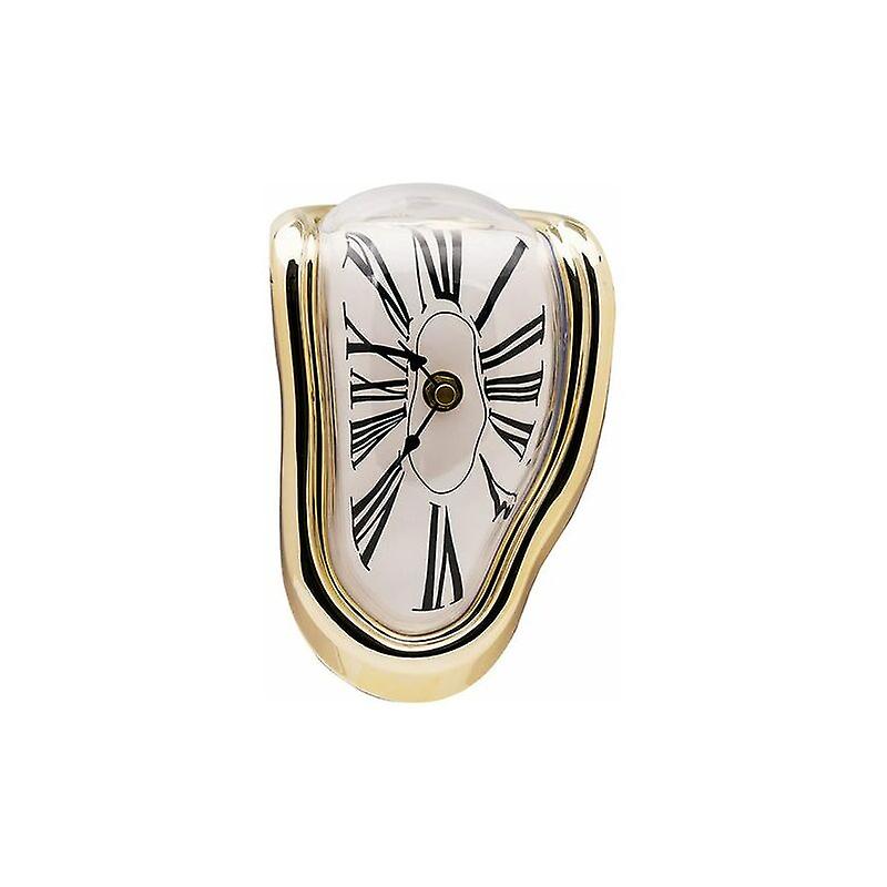 Melting clock, watch Melting clock for home office decorative shelf ...