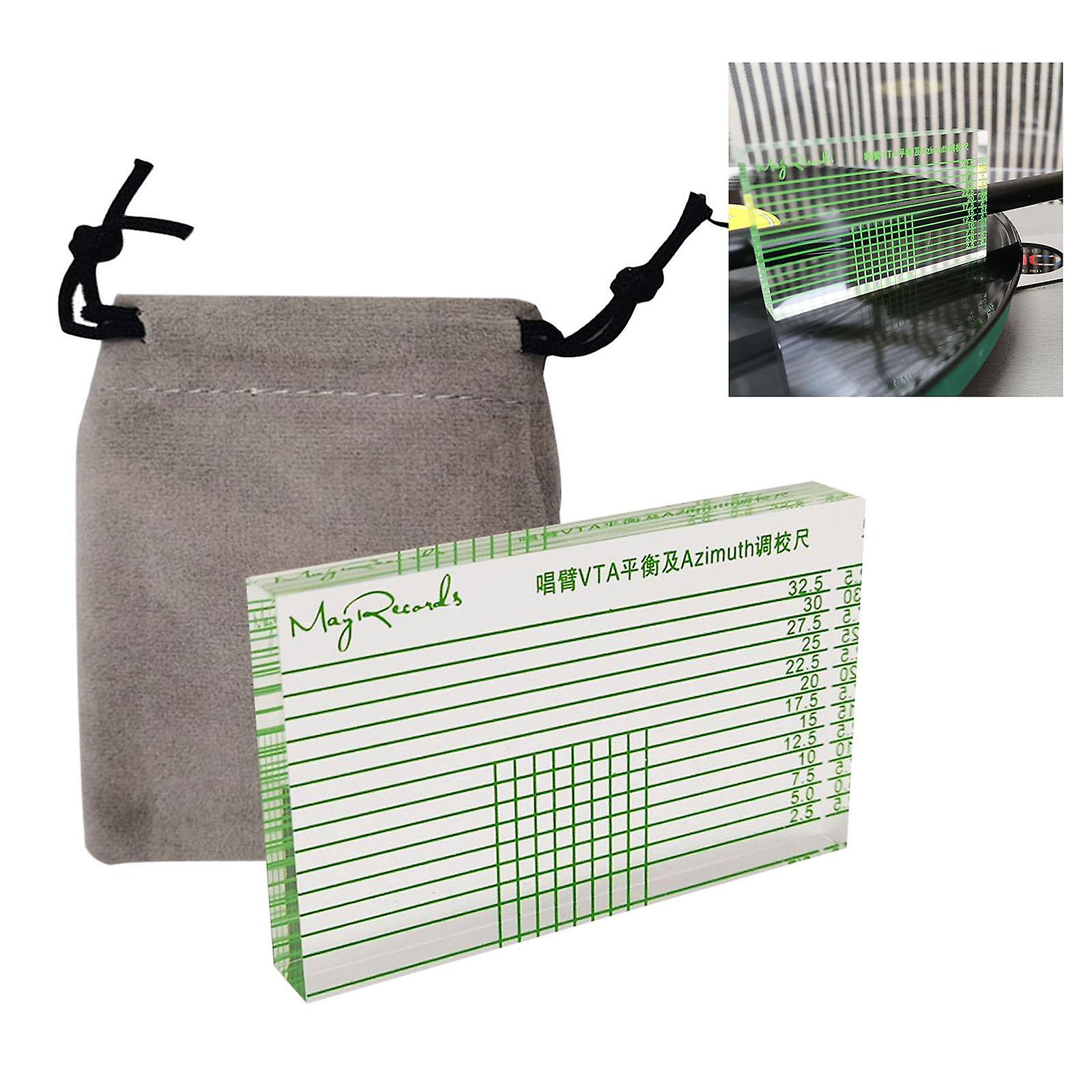 Cartridge Azimuth Alignment Ruler Headshell Alignment Block Hi-Fi ...