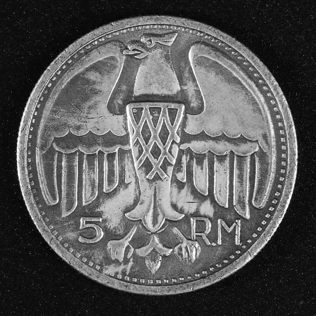 Kopie 1935 Deutschland Silber Replik Adolf Hitler Adler Prägung ...