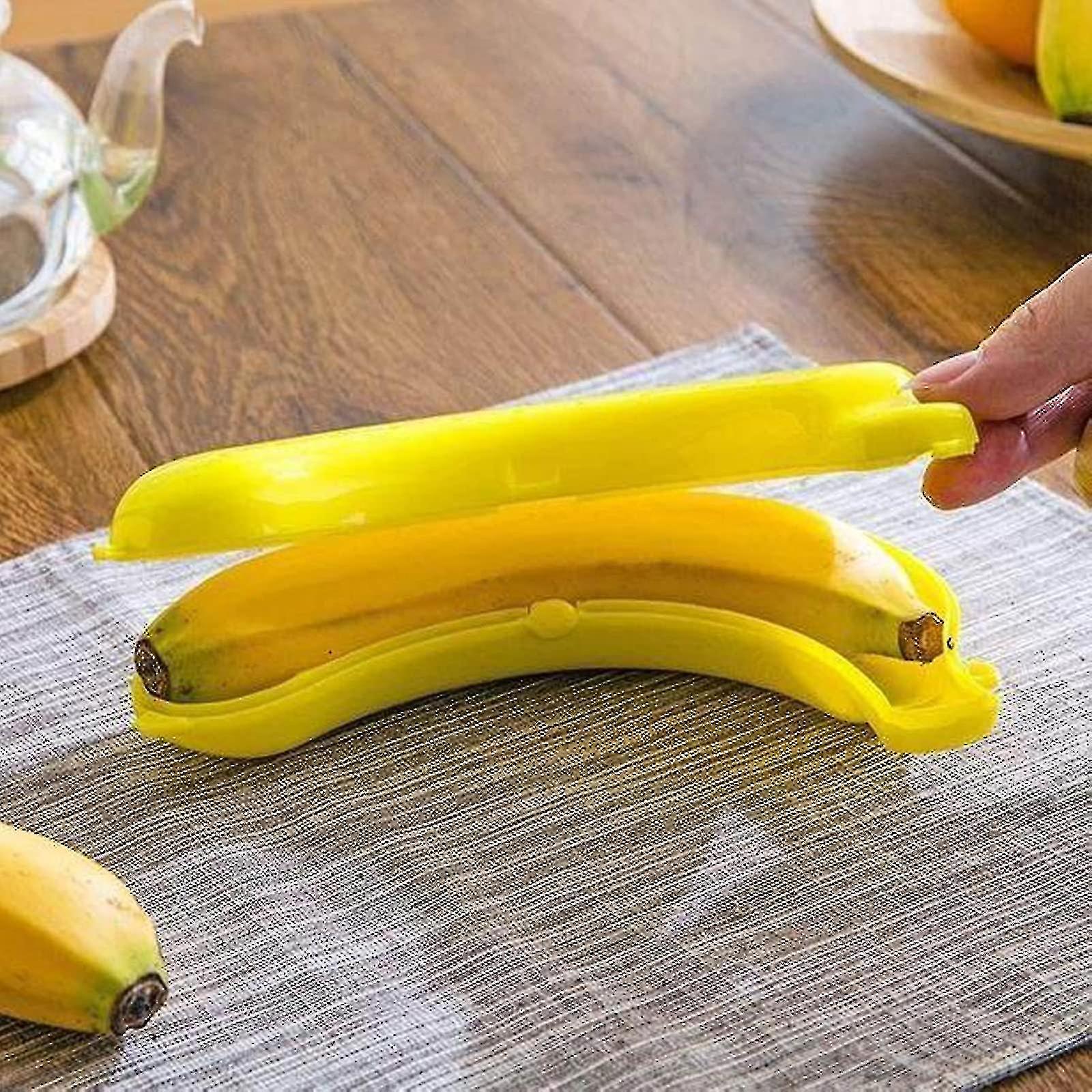 Banana Case,3 Pack Reusable Banana Holder Banana Guard Case | Fruugo UK