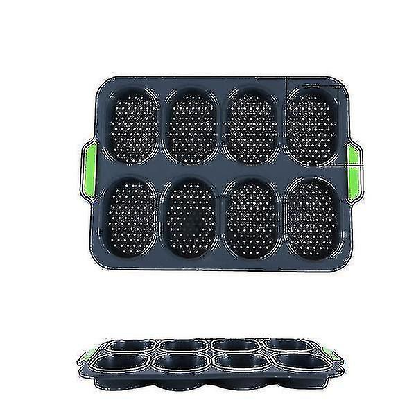 Bread pans molds bread pans molds 8-hole non-stick silicone bread ...