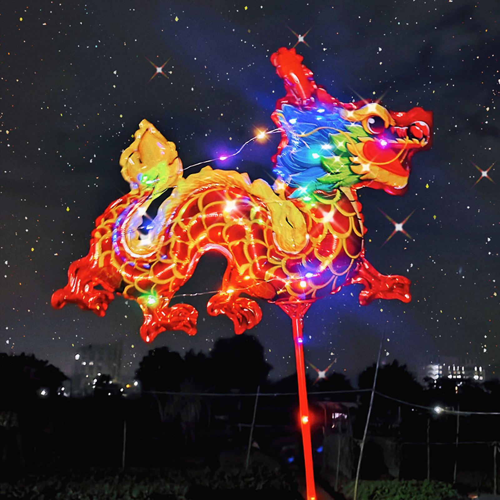 6pcs 3d Dragon Balloons Cartoon Cute Aluminum Foil Dragon Balloons ...