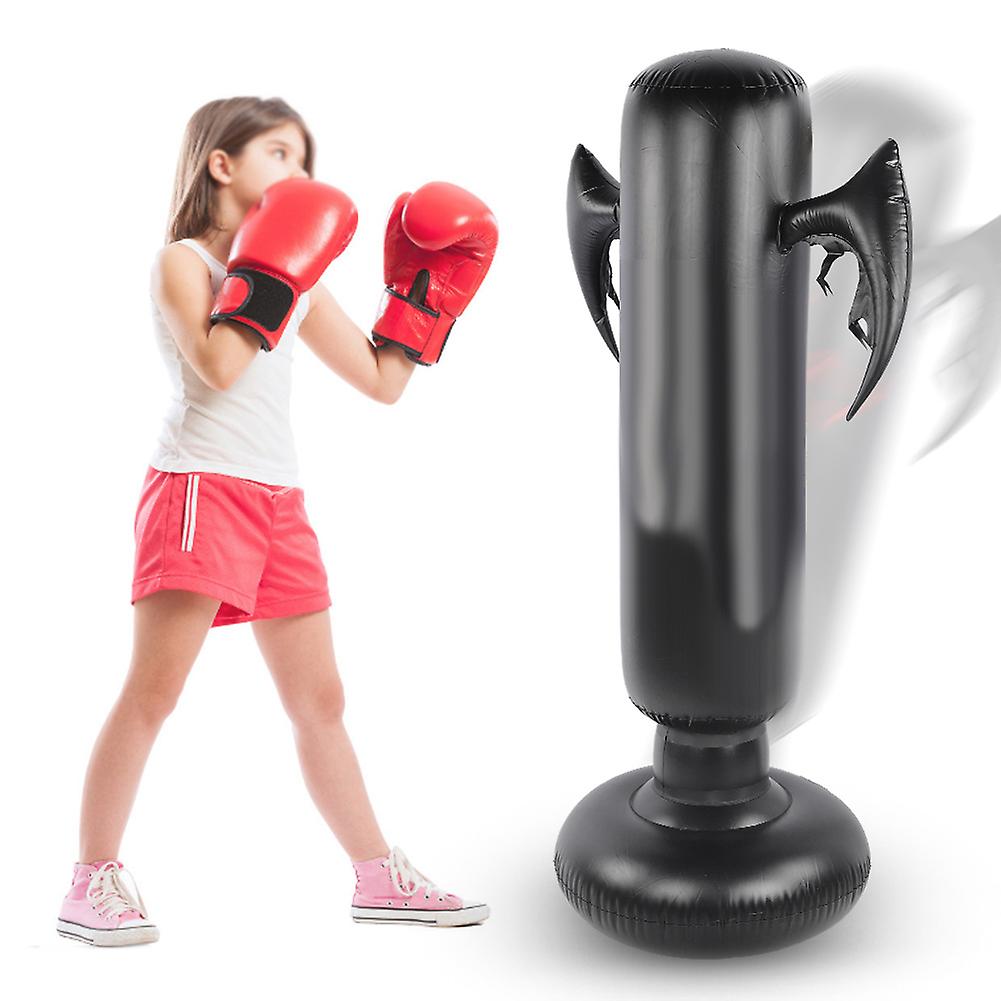Inflatable Boxing Column Adults Fitness Decompression Sandbag Punching ...