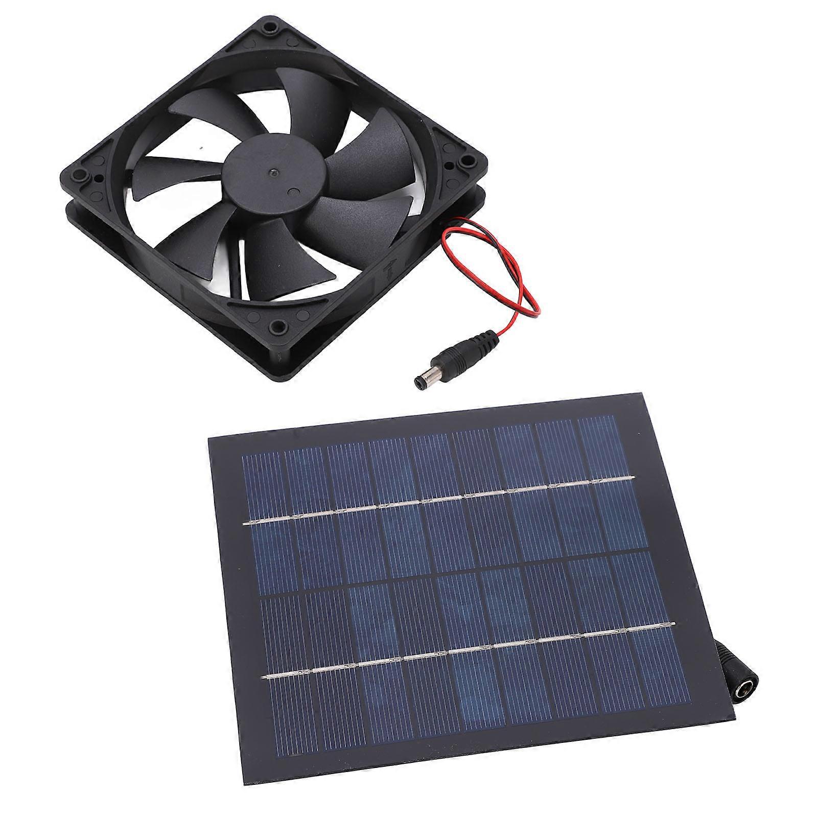 Solar Powered Fan Waterproof IP65 20% Conversion Rate Mini Exhaust Fan ...