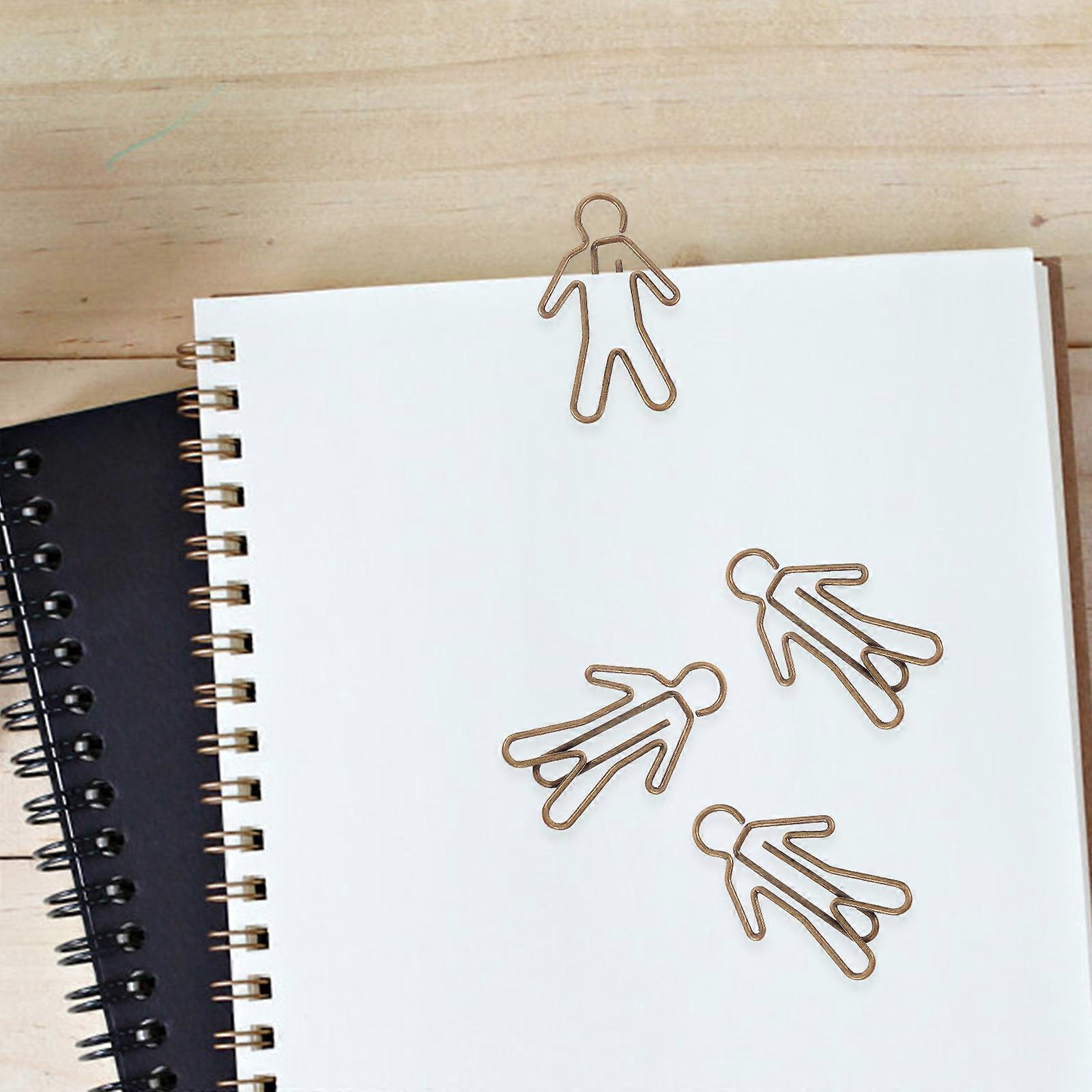 20Pcs Mini Paper Clips Metal Paper Clips Office File Paper Clips ...