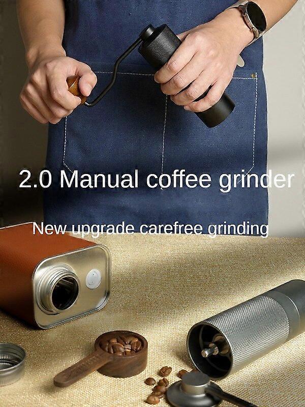New 2.0 Manual Coffee Grinder 24 With A Fine Adjustmen 6 7 Burr Inside ...