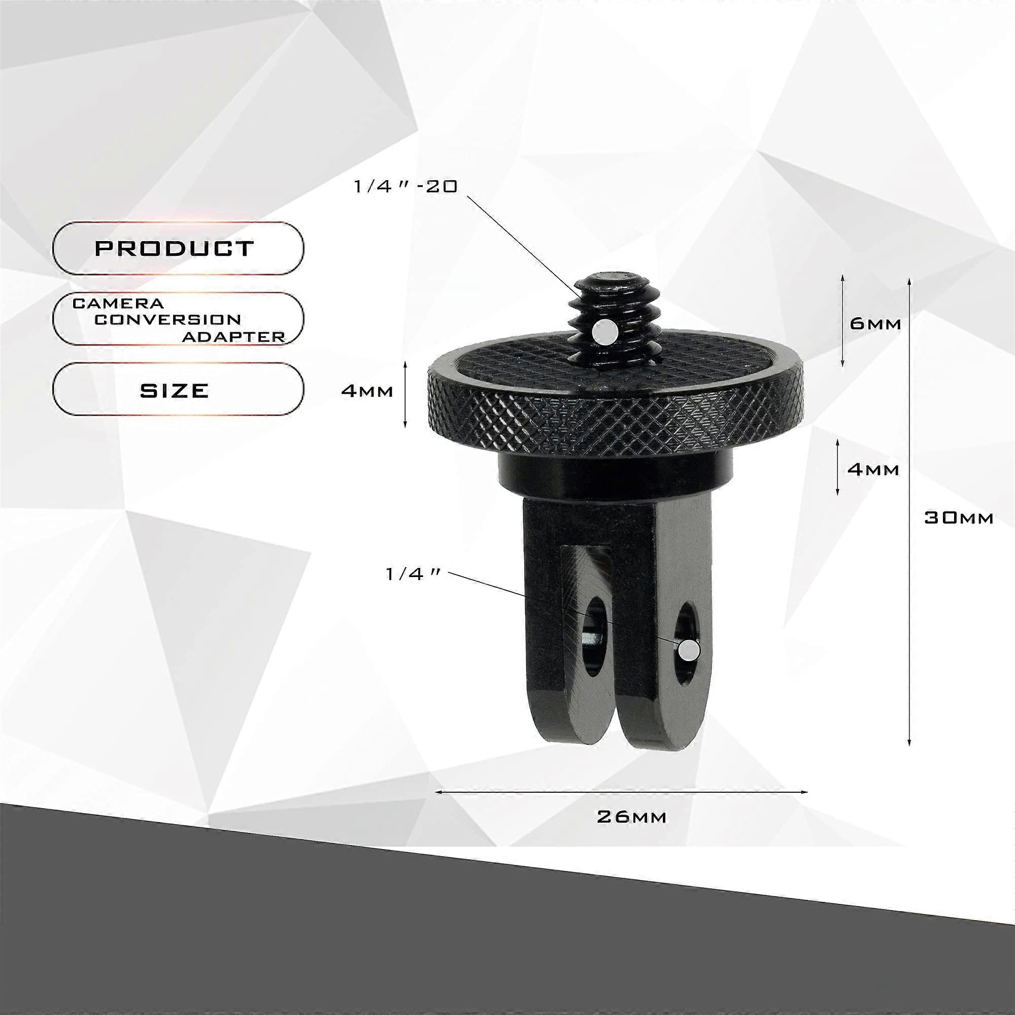 2024 New Aluminum Metal Camera Mount Adapter for GoPro Ecosystem, -20 ...