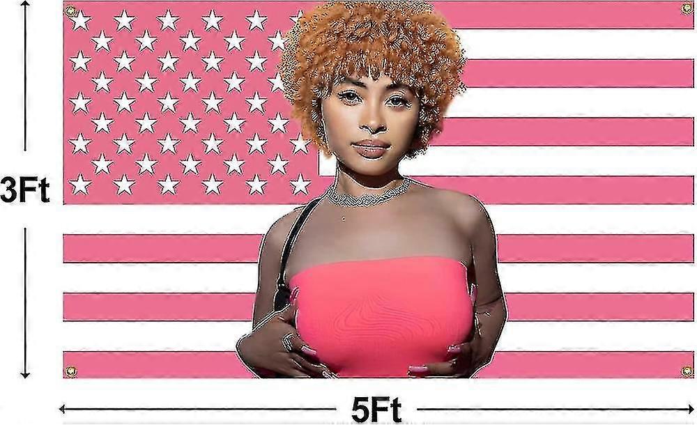 Ice Spice Flag 3x5 Ft Ice Rapper Spice Flag American Flag Tapestry For ...