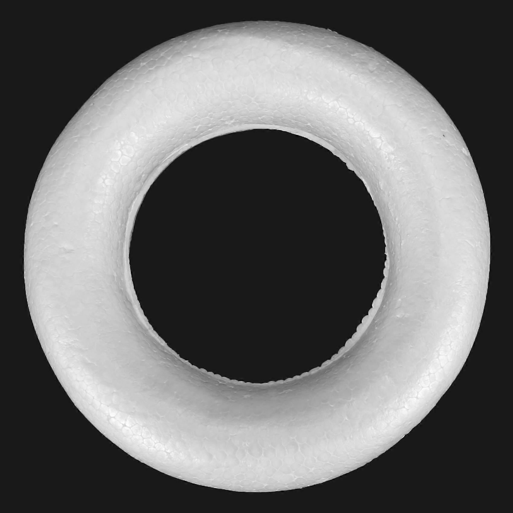 Craftmill Half Rounded foam Rings / Wreaths 25cm - Box of (5) | Fruugo UK