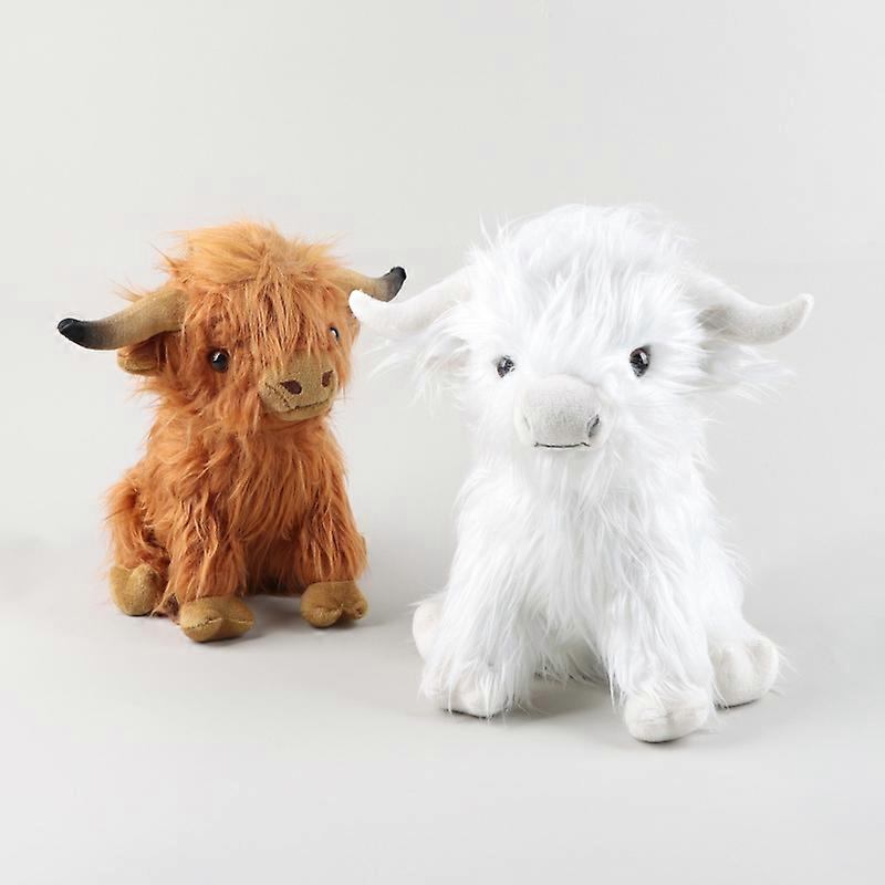 28 cm Highland Cow soft plush Scottish Scottish cow gift Brown | Fruugo UK