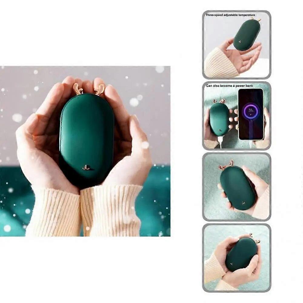 Winter Mini Hand Warmer Heating Pad USB Rechargeable Handy Warmer ...