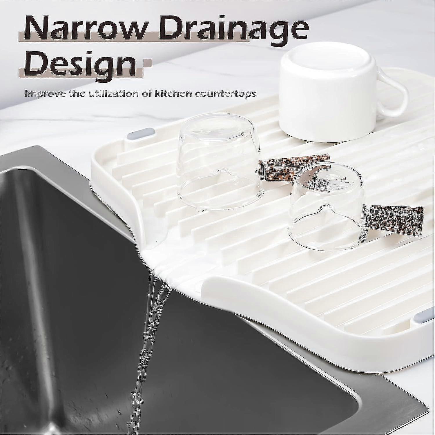 Great Draining Board Tray For Under-mount Sink Drain Board Plastic Dish ...
