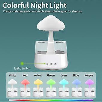 Humidifier for Bedroom, Cloud Rain Humidifier, Children's Room, 7 ...