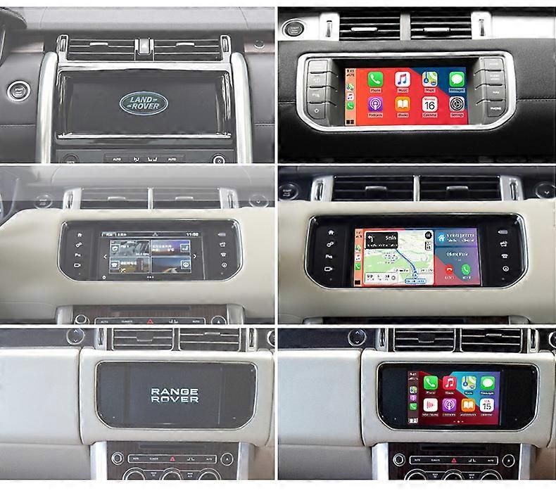 Wireless CarPlay Android Auto for Jaguar XE XF Land Rover Evoque ...