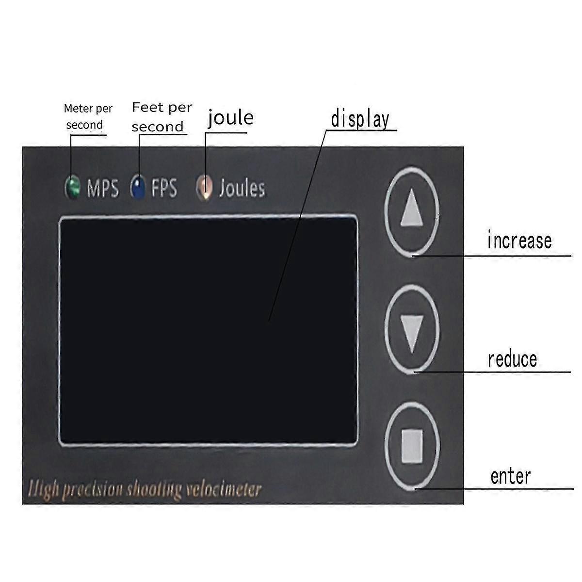 Bow Velocity Measurement Tool Velocimetry Speed Measuring Instrument 0 ...