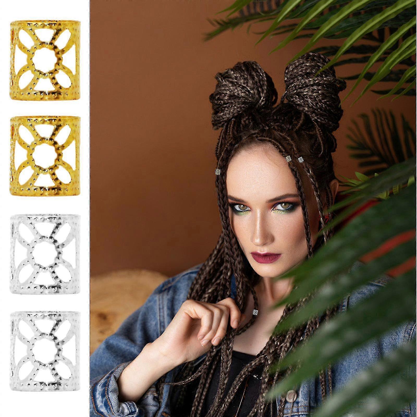 117pcs Dreadlocks Accessories Hair Jewelry Hair Braid Beads Pendant ...