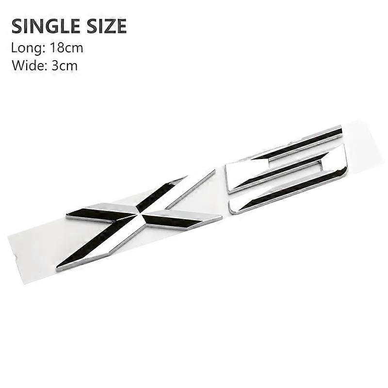 3D ABS Glossy Black Car Rear Trunk Badge Decal Letters Sticker Emblem ...