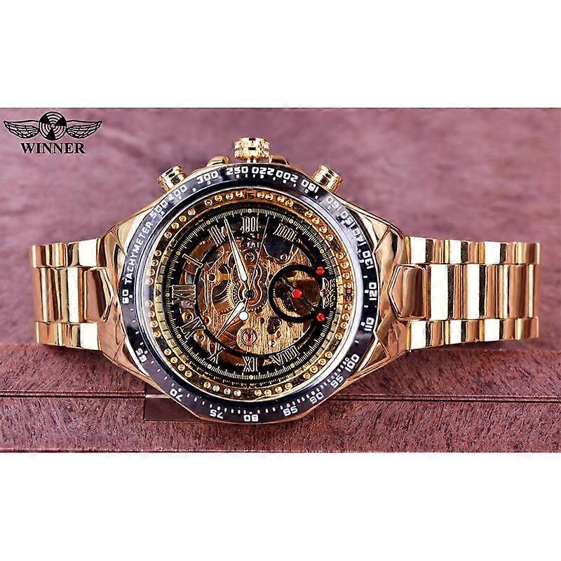 Winner Mechanical Sport Design Bezel Fashion Watch Mens Watches Top ...