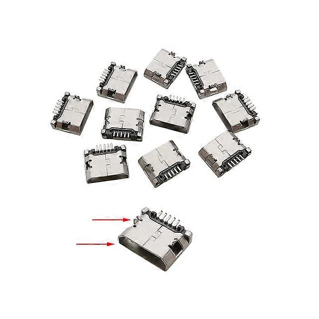5 Pin Micro USB Connector Female Port Jack Solder Plug SMD SMT Android ...