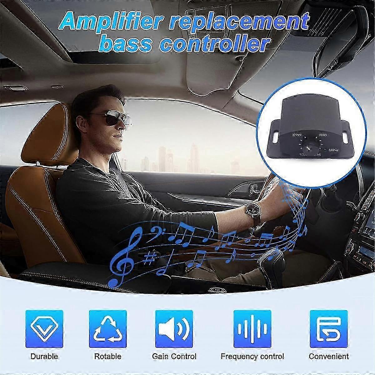 Amplifier Replacement Bass Knob Control Remote 6Pin Subwoofer Remote ...