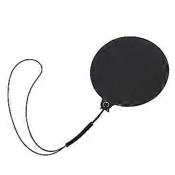 Leather Lens Cap Sticker 7cm Diameter Instant Camera Lens Cover ...