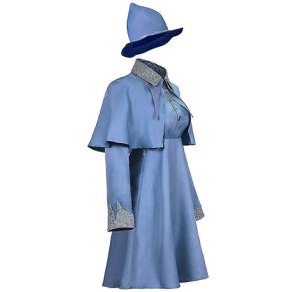 Wizard School Witch Fleur Isabelle Delacour Cosplay Costume Beauxbaton ...