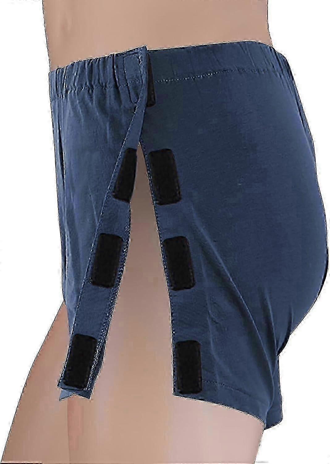 Post Surgery Tearaway Shorts Underwear Mens Side Open Tear Away Boxer ...