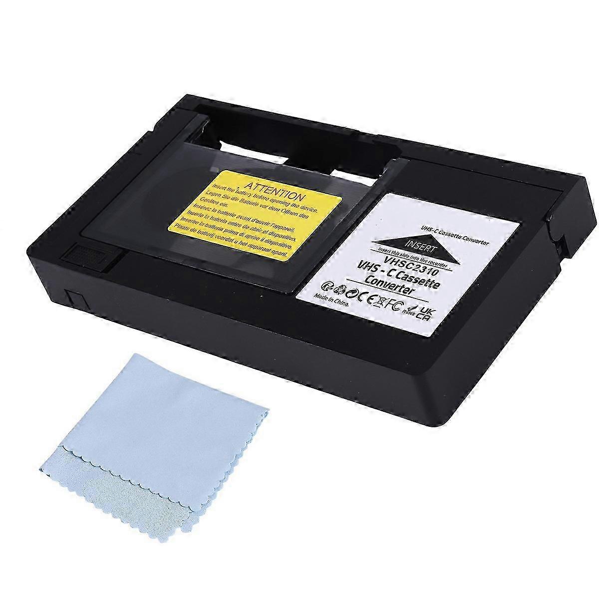 VHS-C Cassette Adapter compatible with VHS-C SVHS Camcorders JVC RCA ...