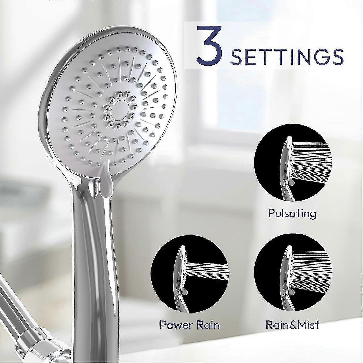High-Performance Detachable Shower Head Designed for Enhanced Water ...