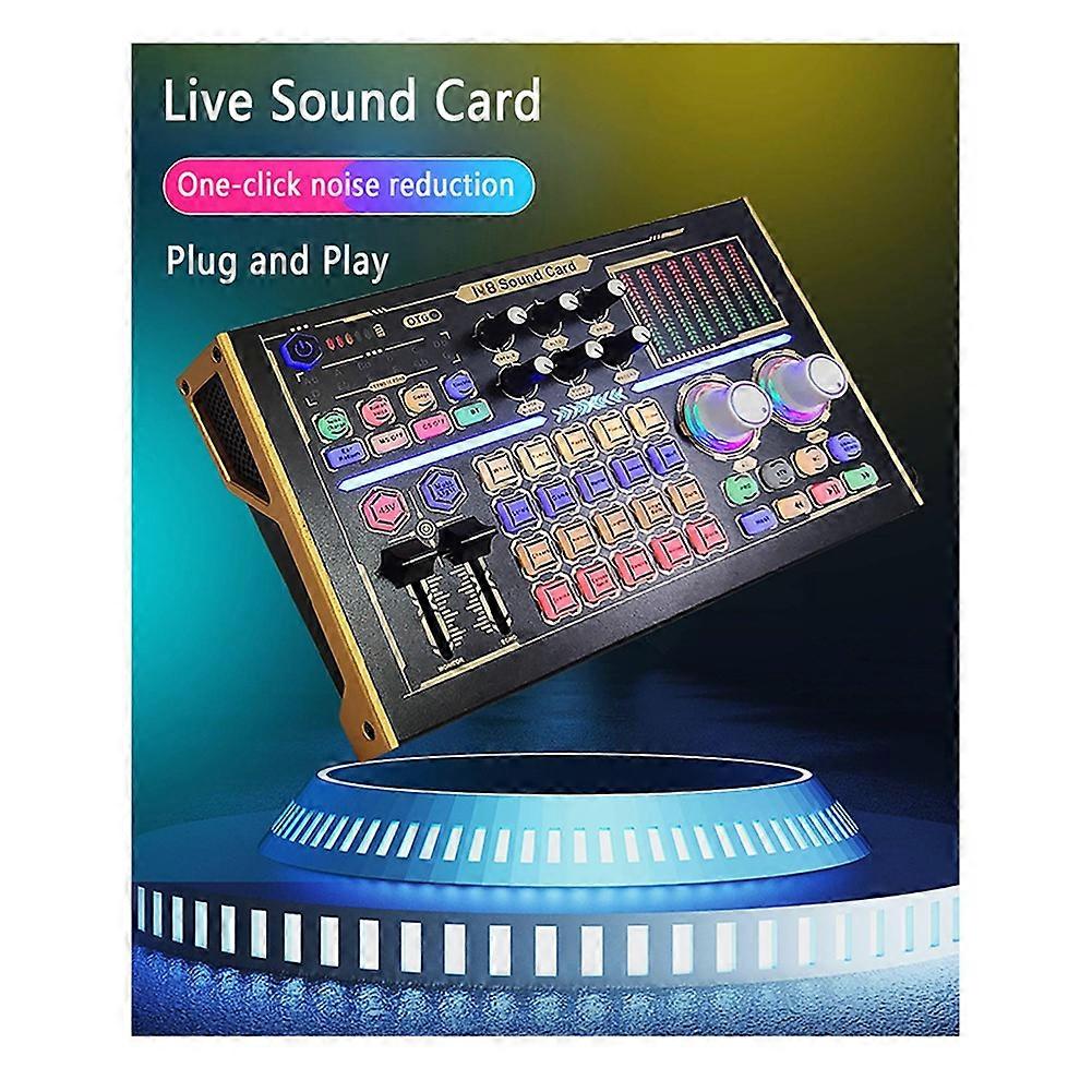 -N8 Professional Recording Sound Card Bluetooth PC Mobile Phone Live ...