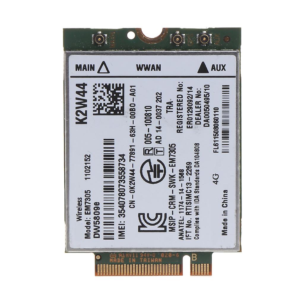 EM7305 DW5809ECard 4G LTE WWAN Card Module for Dell3340 Dedicated 4G ...