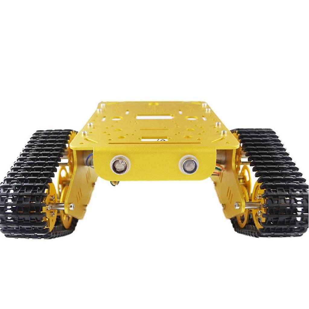 T300 Crawler Robot Chassis Tank Car Diy Kits Plastic Track 12v Code ...