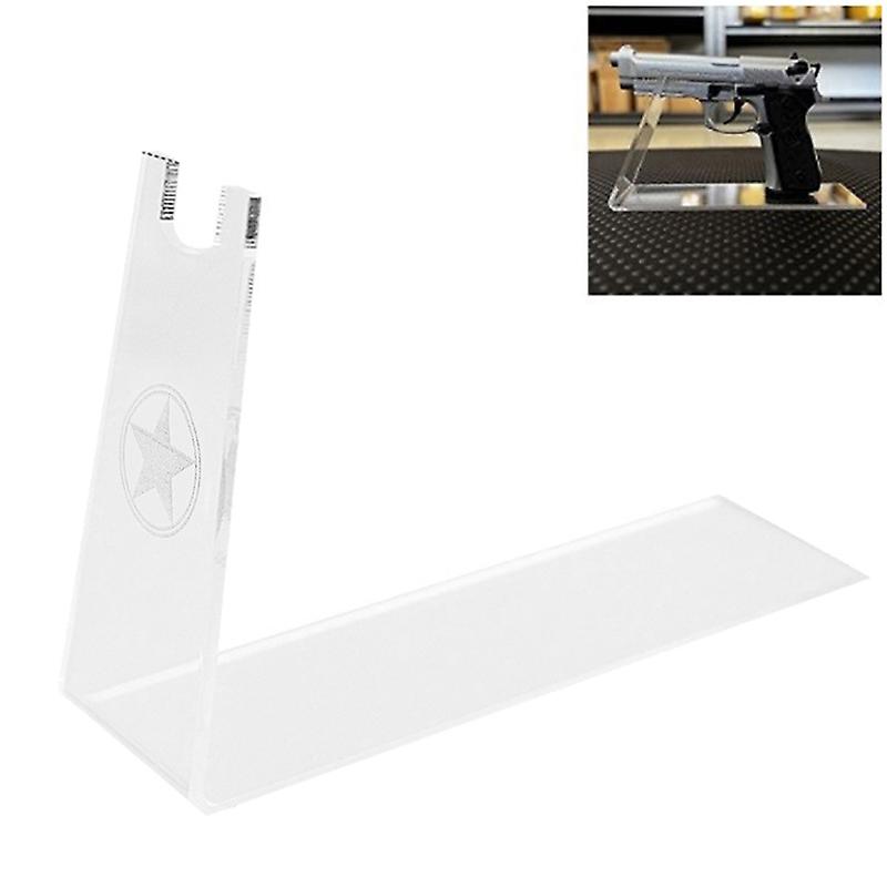 New Boutique Store Display Props Clear Acrylic Outdoor Pistols Holder ...