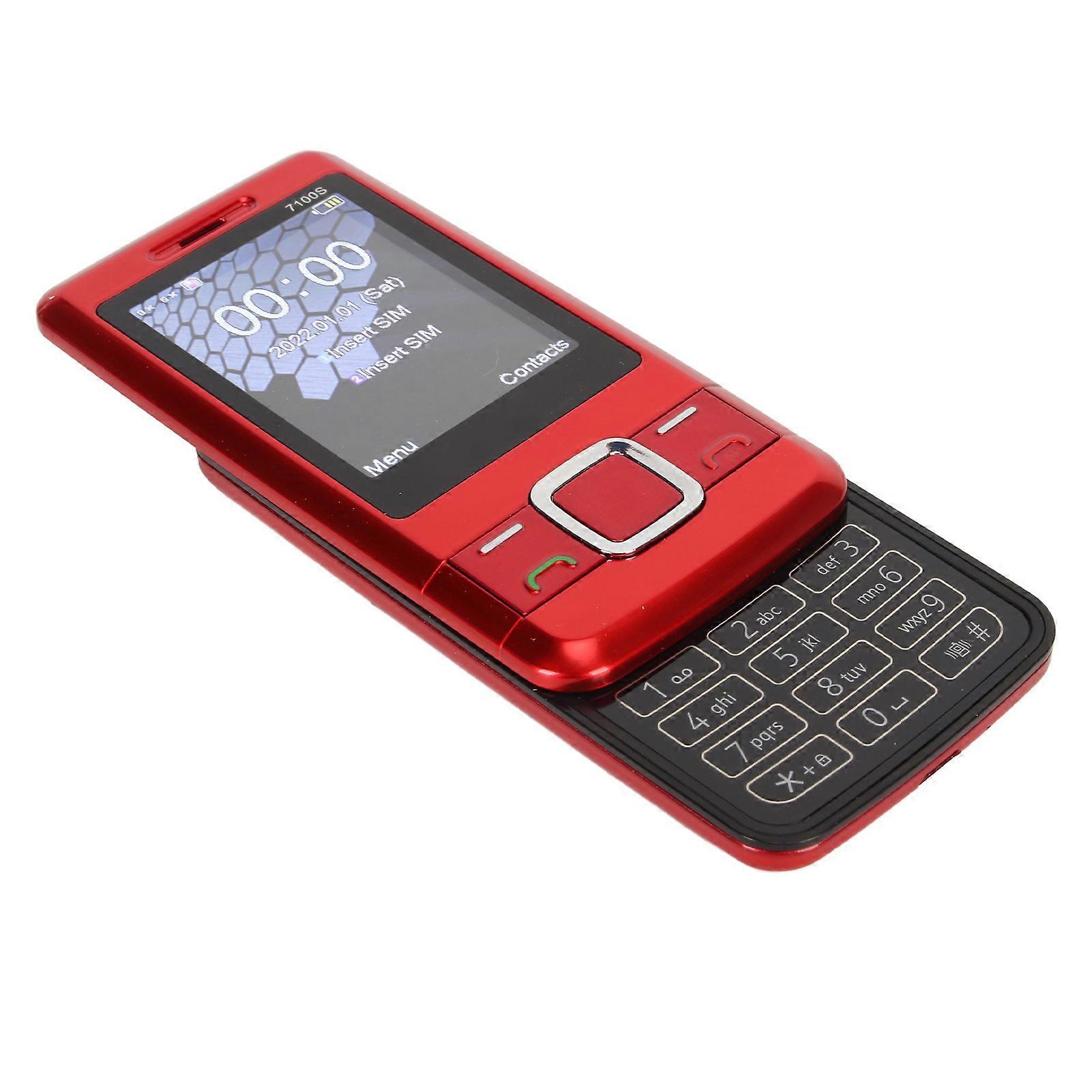 2G GSM Unlocked Slider Phone for Elderly Kids - Loud Voice, Big Button ...