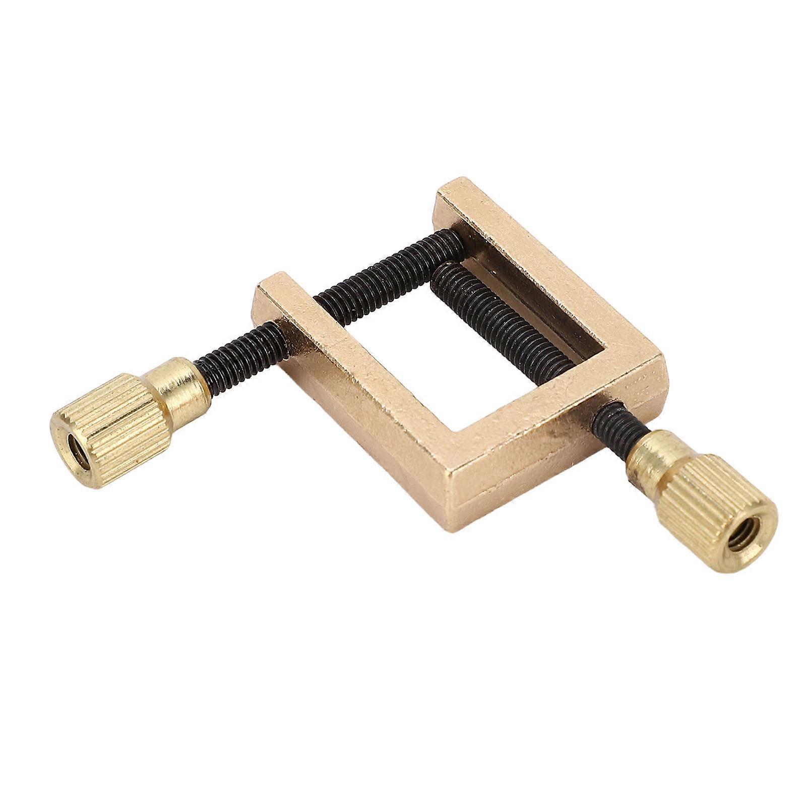 Violin Crack Clamp Double Screw Brass Square Clip Violin Fixing Fixture ...