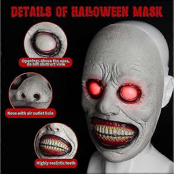 Halloween Mask,Halloween Creepy Mask for Women Men,Creepy Halloween ...