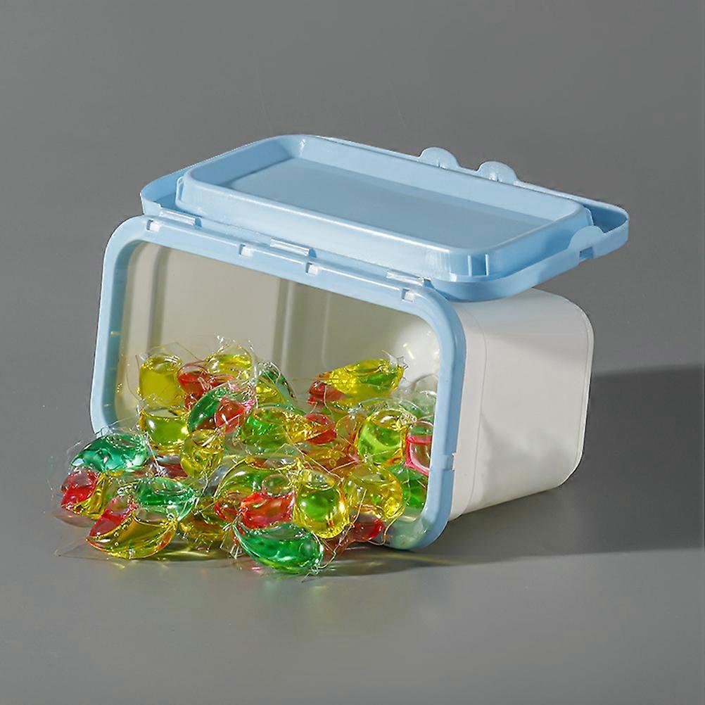 3pcs Laundry Pod Box Washing Container Laundry Beads Canister ...